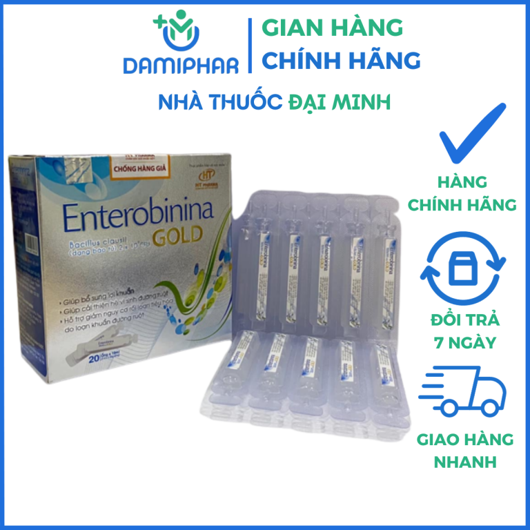 ENTEROGERMINA - MEN VI SINH CHO ĐƯỜNG TIÊU HÓA - Nhà thuốc Đại Minh