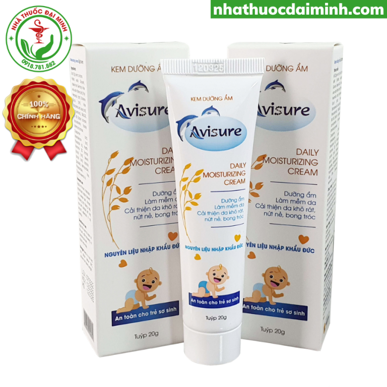 Kem Dưỡng Ẩm Cho Bé Avisure Baby 20g - Nhà thuốc Đại Minh