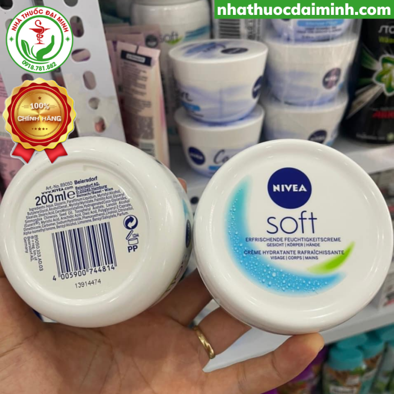 Kem dưỡng ẩm Nivea Soft - Nhà thuốc Đại Minh